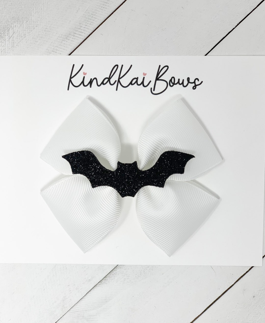 Bat Halloween Hair Bows, Bat Pigtail Bows, Halloween Hair Bows, Black ...