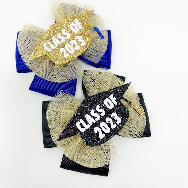 Graduation Cap Bow - Etsy