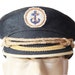 Sea, Denim, Captain's Hat, Yacht Hat, Boat Hat, Navy Captain Hat ...