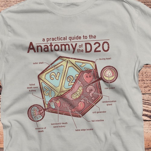 The Anatomy of the DM Shirt DM Dnd Gift GM Dungeons & - Etsy