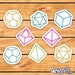 Anatomy of the D20 Sticker Dnd Gift GM Dungeons & - Etsy