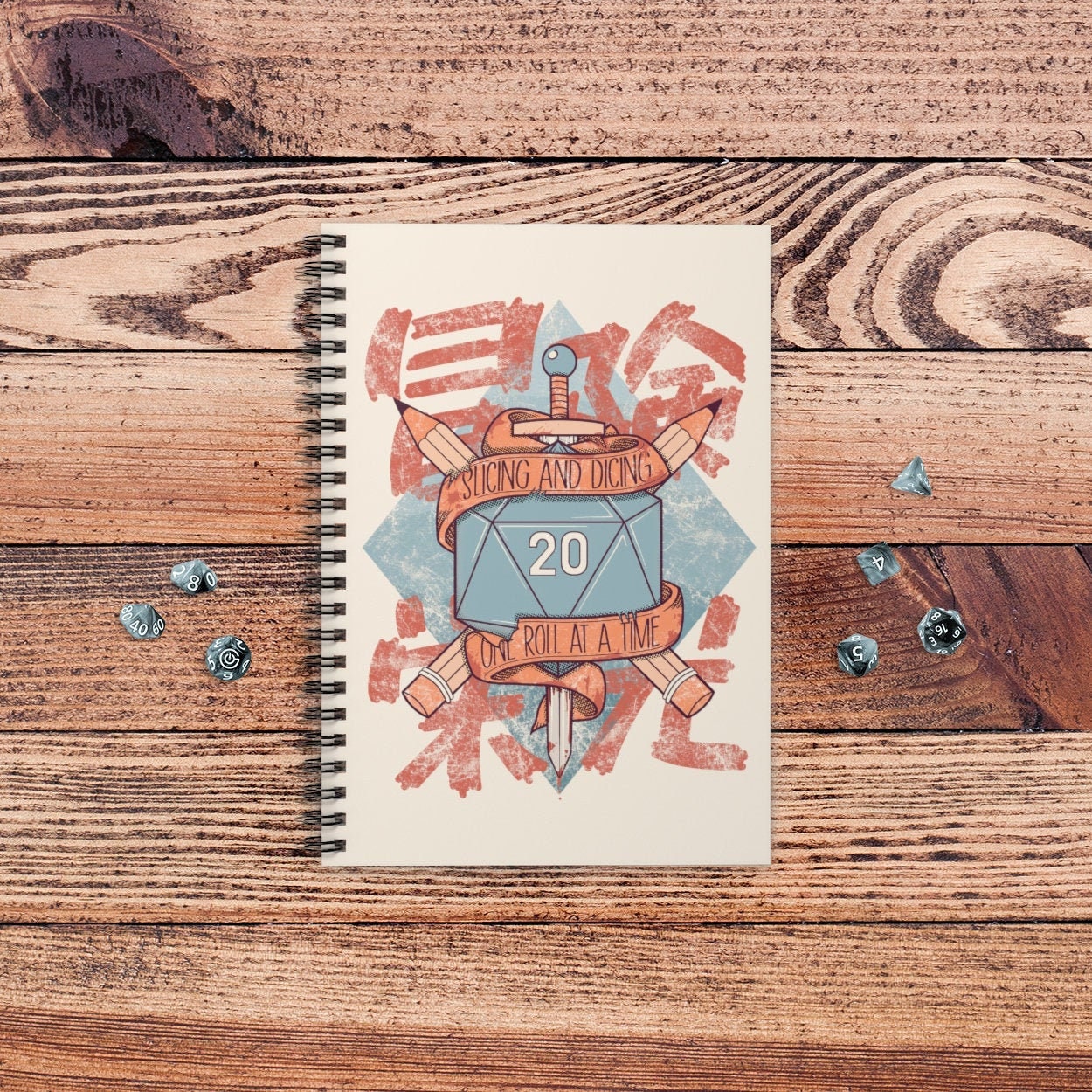 Slicing and Dicing Dnd Notebook Gift for Dnd Players - Etsy