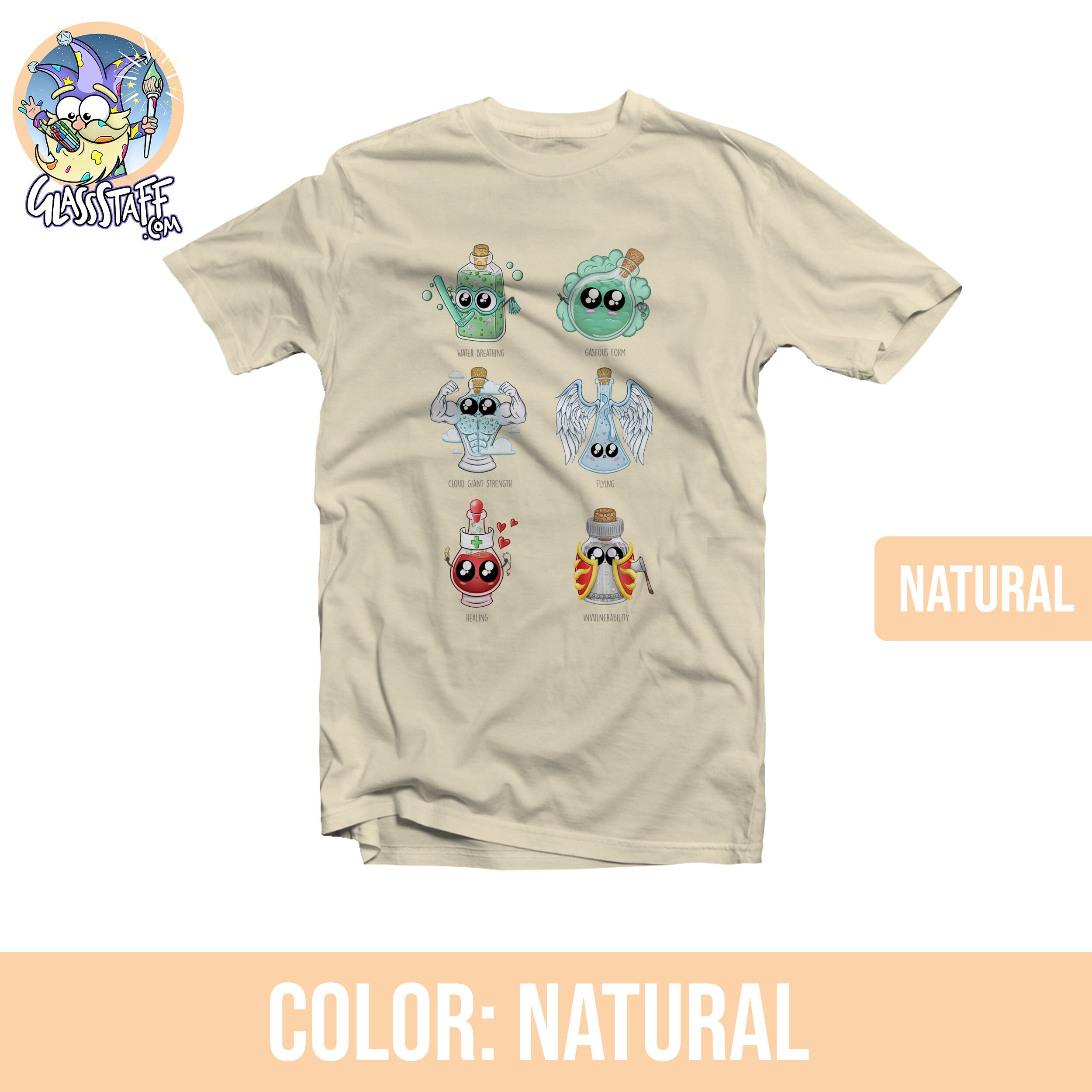 Cute Potions Dnd Shirt Kawaii Dnd Shirts Cute Gifts for | Etsy