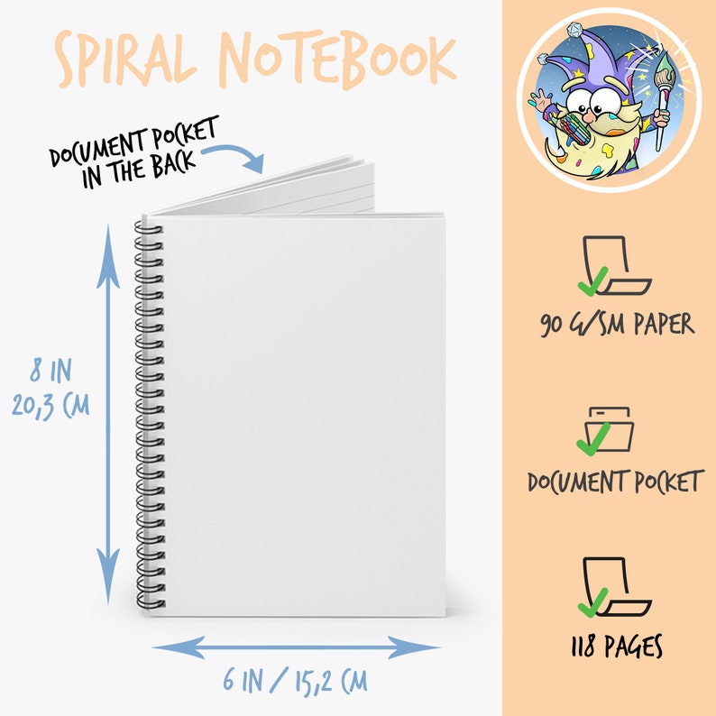 The Anatomy of the DM Spiralbook | DM | Dungeons and Dragons | DM Gift ...