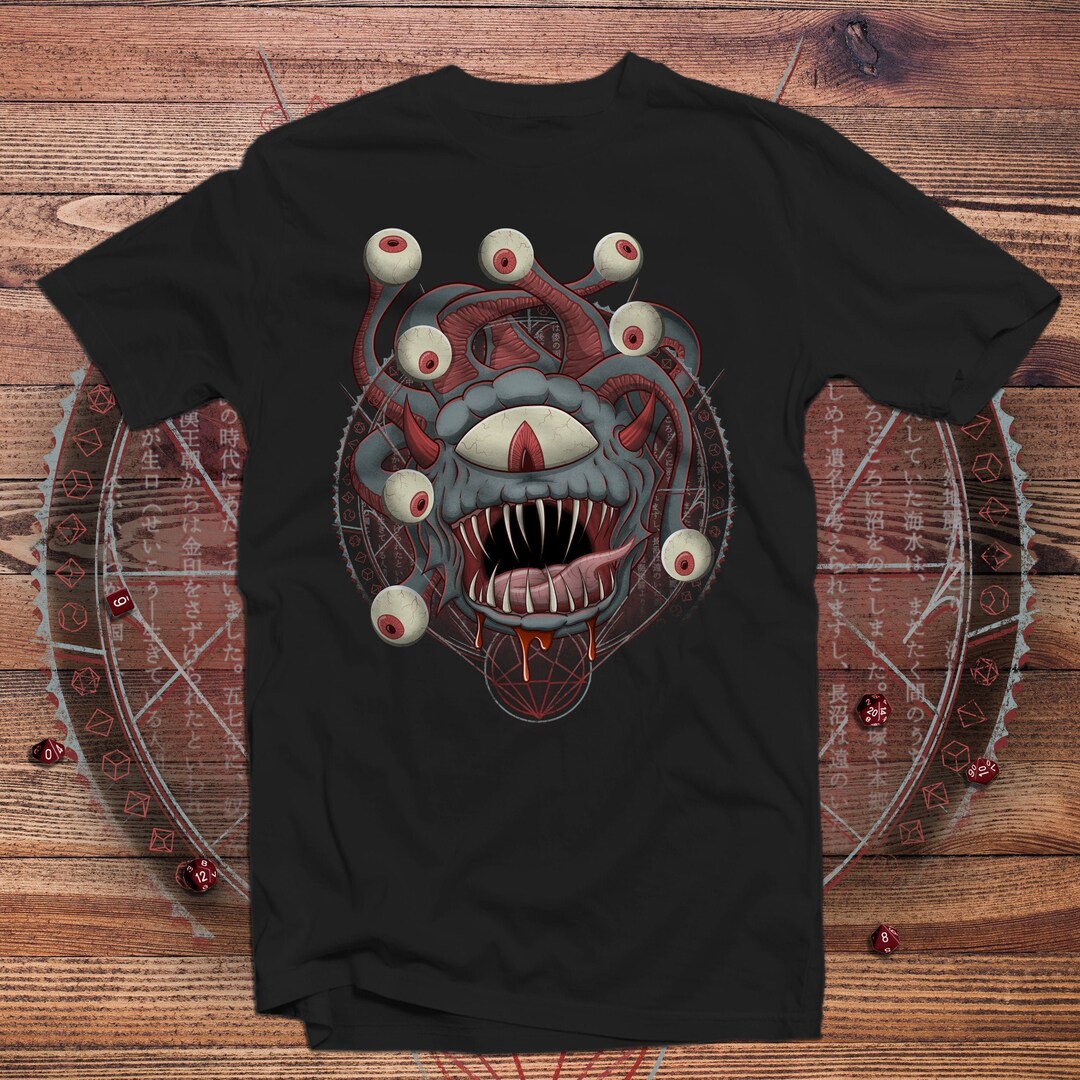 Beholder Dnd Shirt | Dungeons & Dragons | Slicing and Dicing | Gifts ...