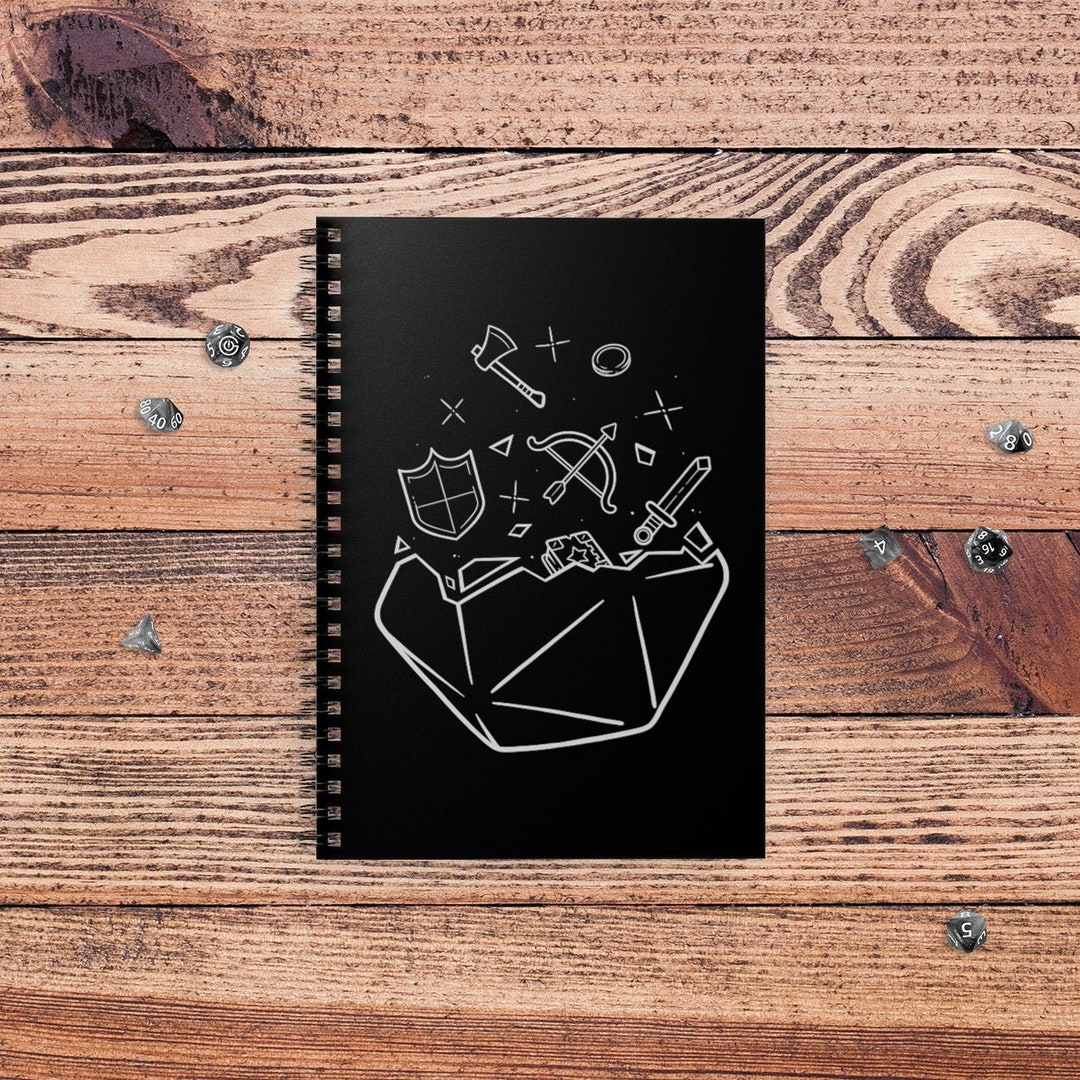 Tales from the d20 Notebook / Minimalistic / DnD / Dungeons Dragons ...