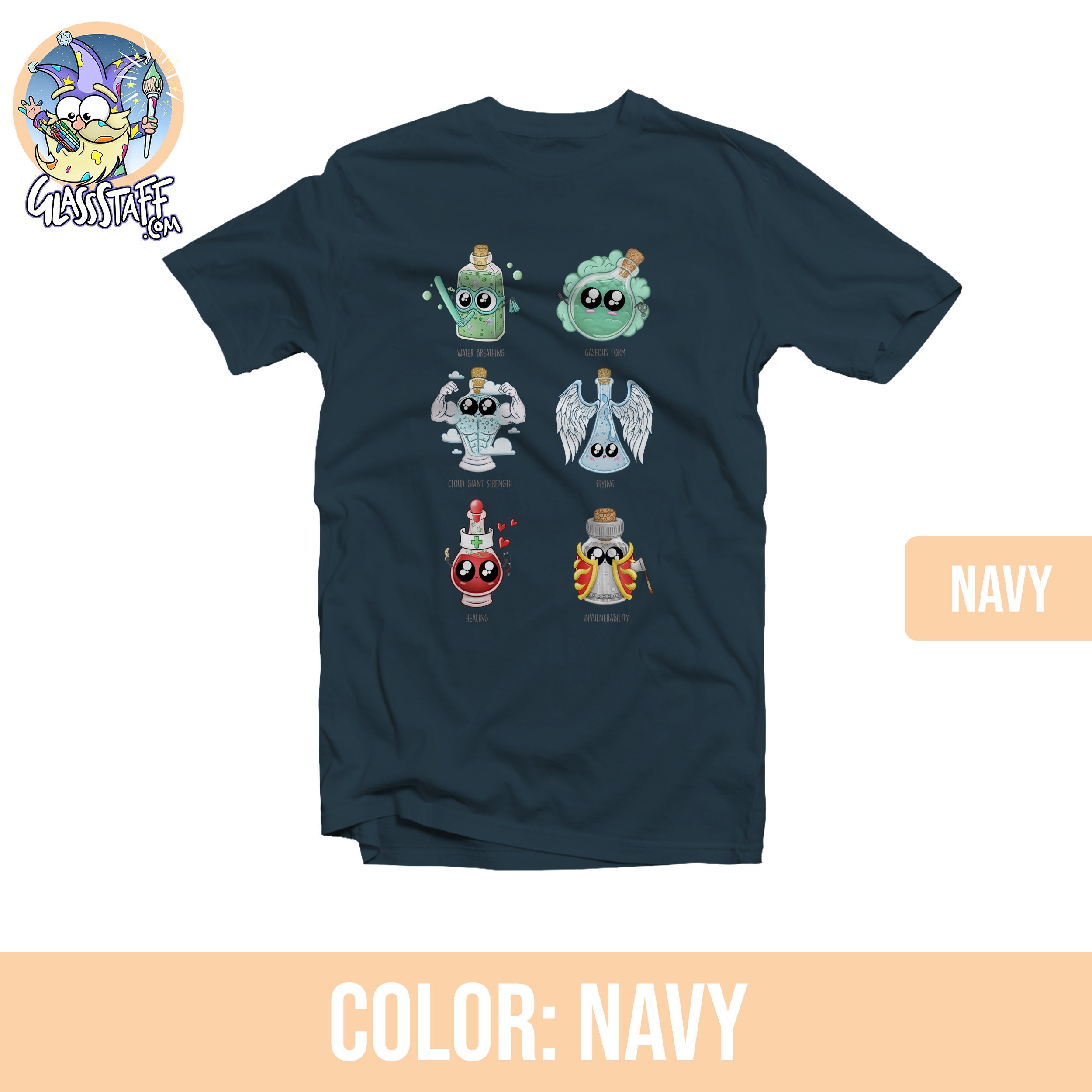 Cute Potions Dnd Shirt Kawaii Dnd Shirts Cute Gifts for | Etsy