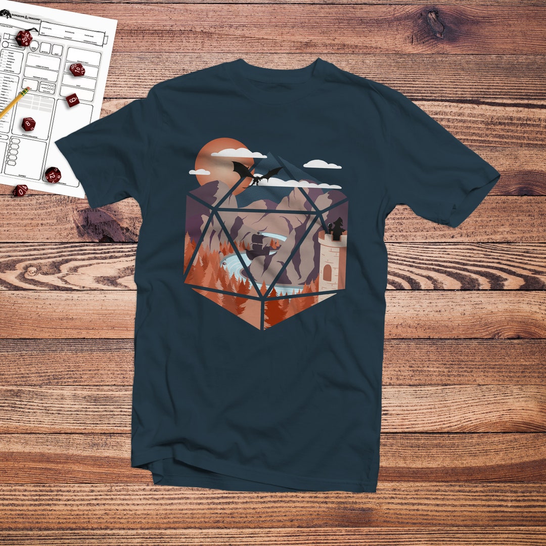 The Arrival D20 Shirt | Dnd Gift | Dungeons and Dragons | Stylish DM ...