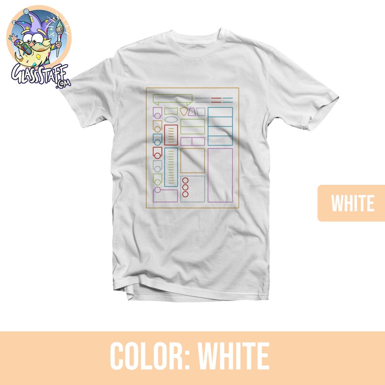 Character Sheet Dnd Shirt | Dungeons & Dragons | Gifts for Geeks ...