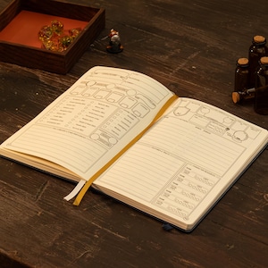 Dnd 5e Luxury Player Journal - Two Character Sheets - for Every Class ...