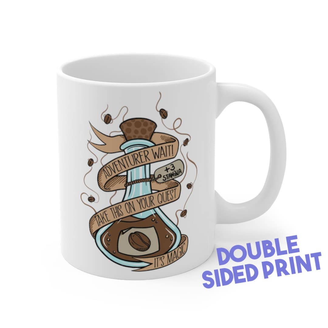 Coffee Potion Mug | Dnd Gift | GM | Dungeons & Dragons | Dice | DM Gift ...