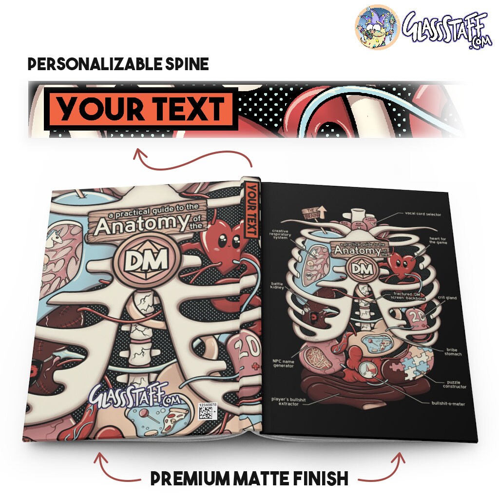 The Anatomy of the DM Personalizable Dungeons and Dragons Journal | Dnd ...