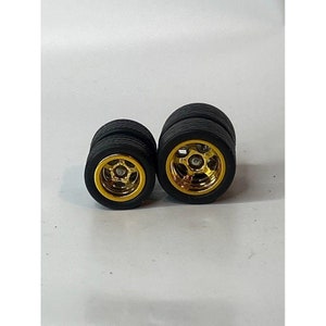Gasser/muscle Car - Gold Wheels - 10mm/12mm - Etsy