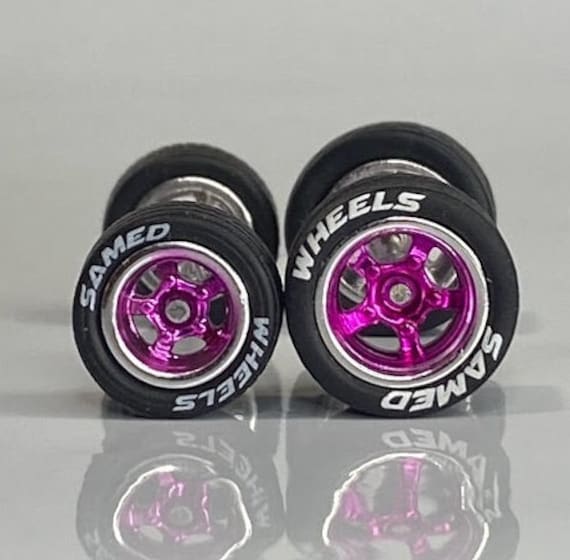Pink Chrome Wheels