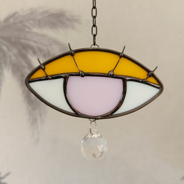 Evil Eye Stained Glass - Etsy Denmark