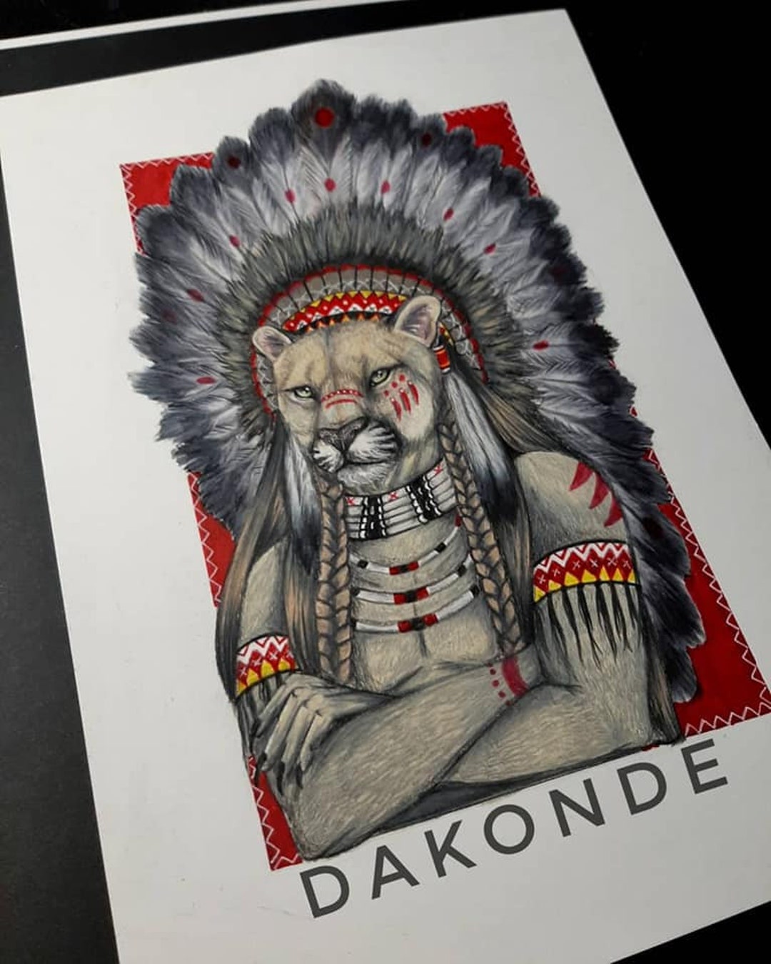 Native American Puma - Etsy