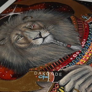 Maahes Egyptian God Print - Etsy UK