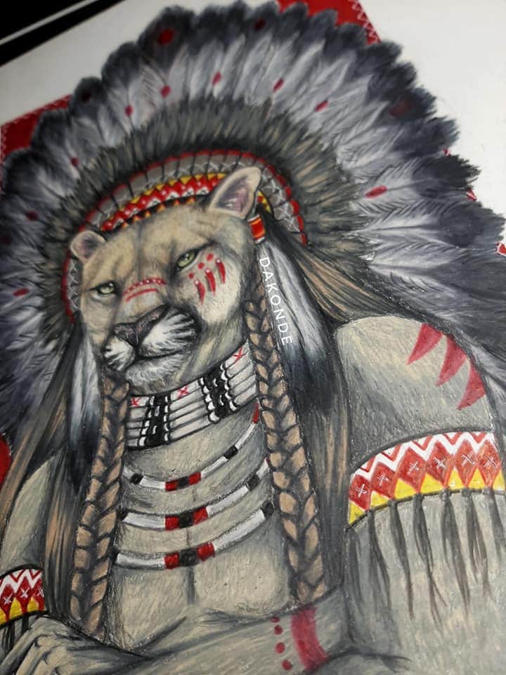 Native American Puma - Etsy
