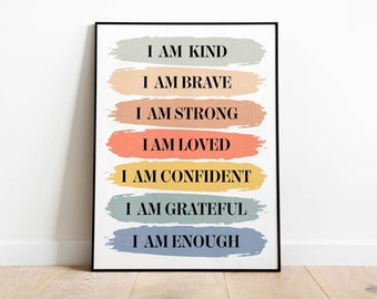 I Am Loved Poster - Etsy