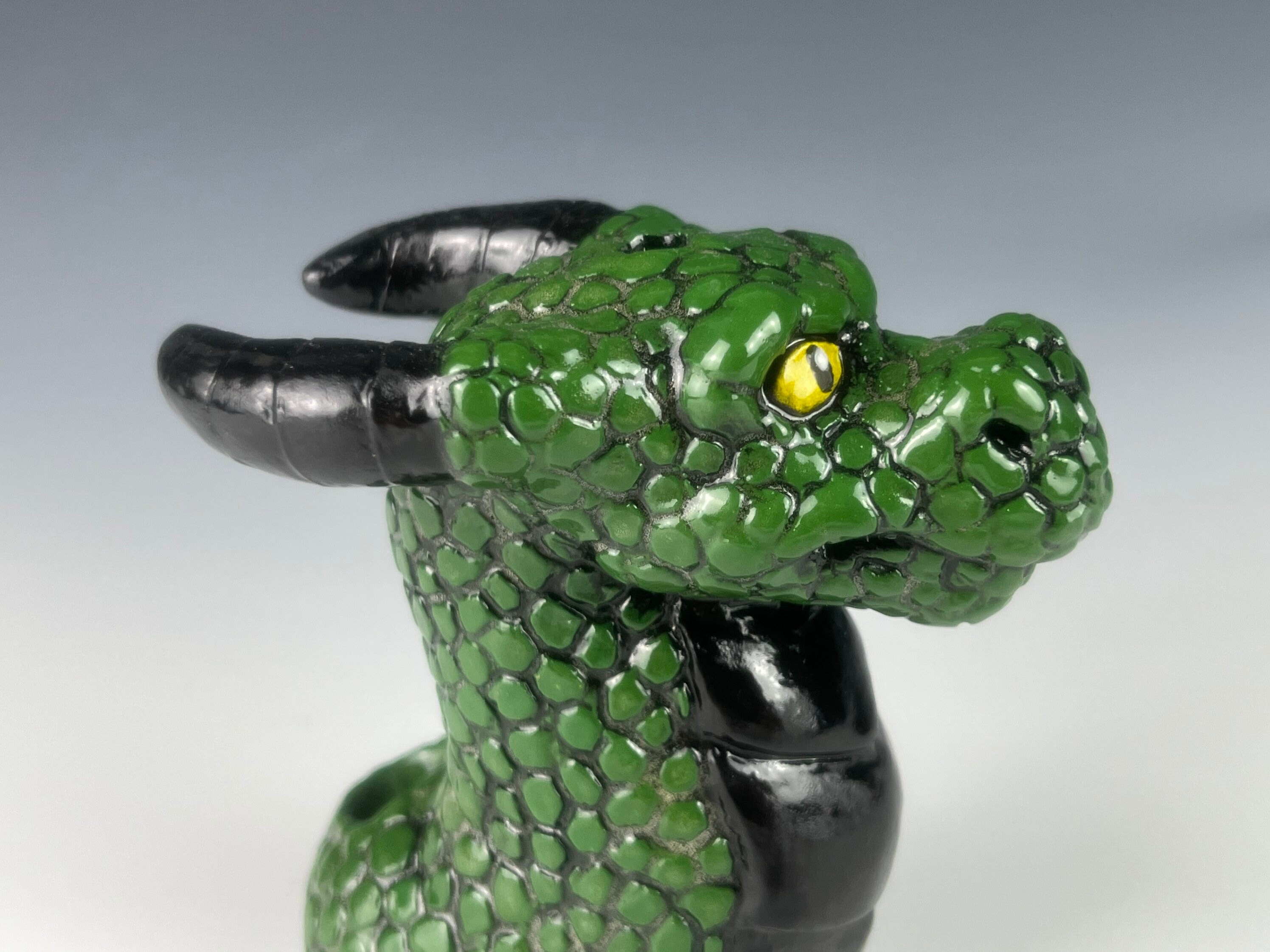 Green Dragon Pipe Handmade Ceramic Pipe - Etsy