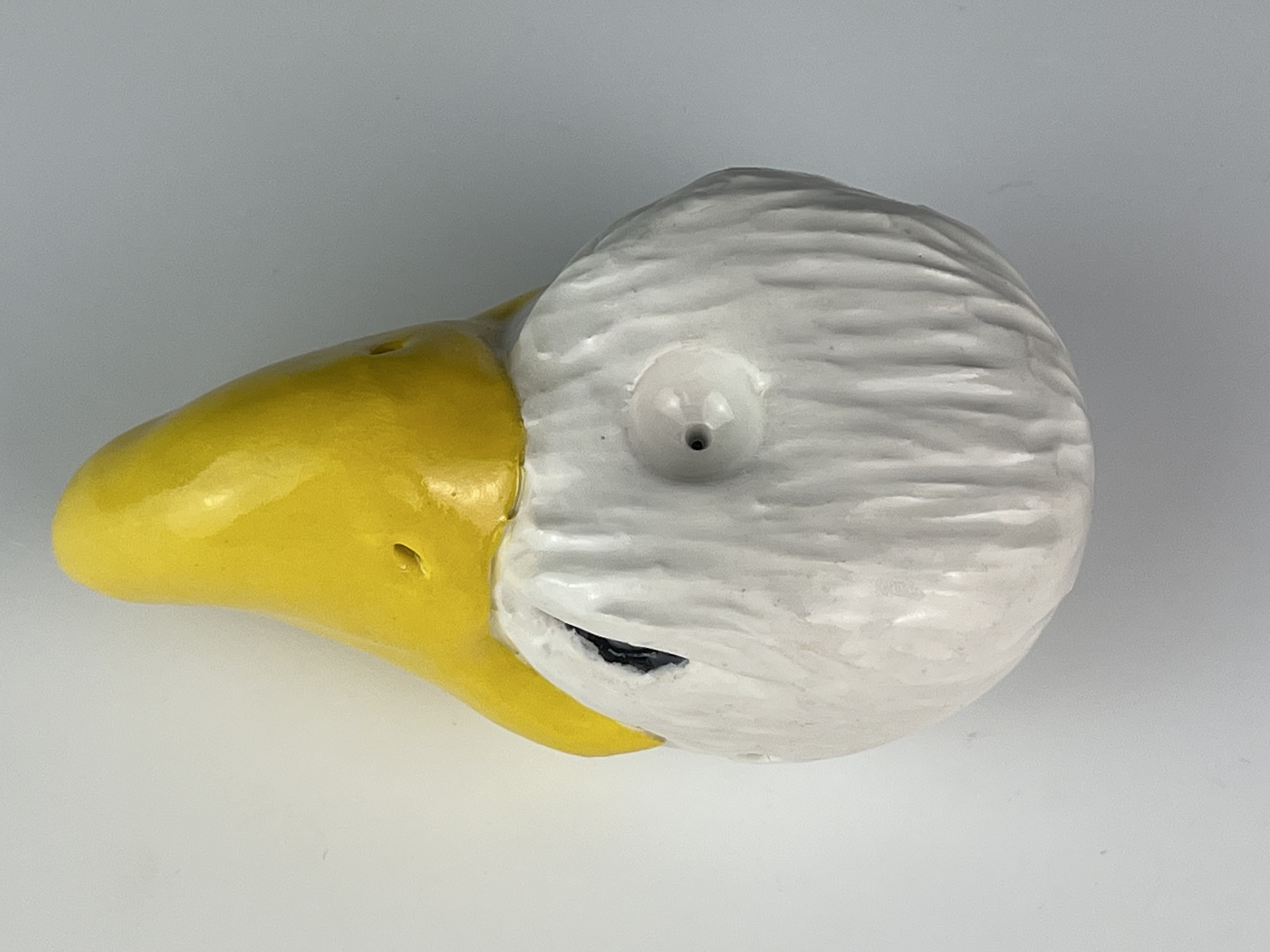 Bald Eagle Pipe Handmade Ceramic Pipe - Etsy