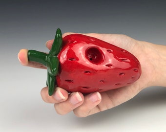 Strawberry Pipe - Etsy