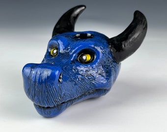 Ceramic Dragon Pipe - Etsy