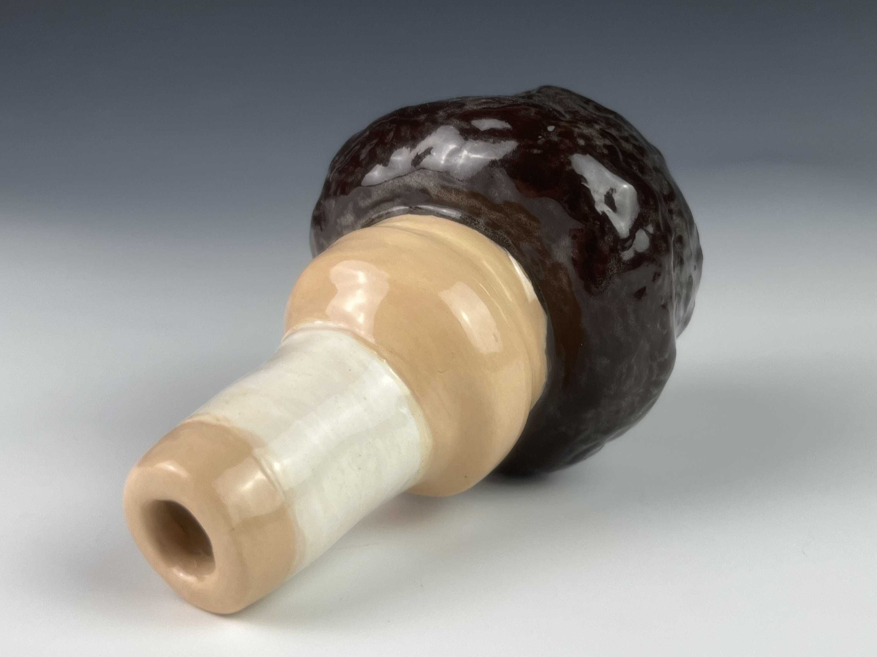 Chocolate Ice Cream Cone Pipe Handmade Ceramic Pipe - Etsy