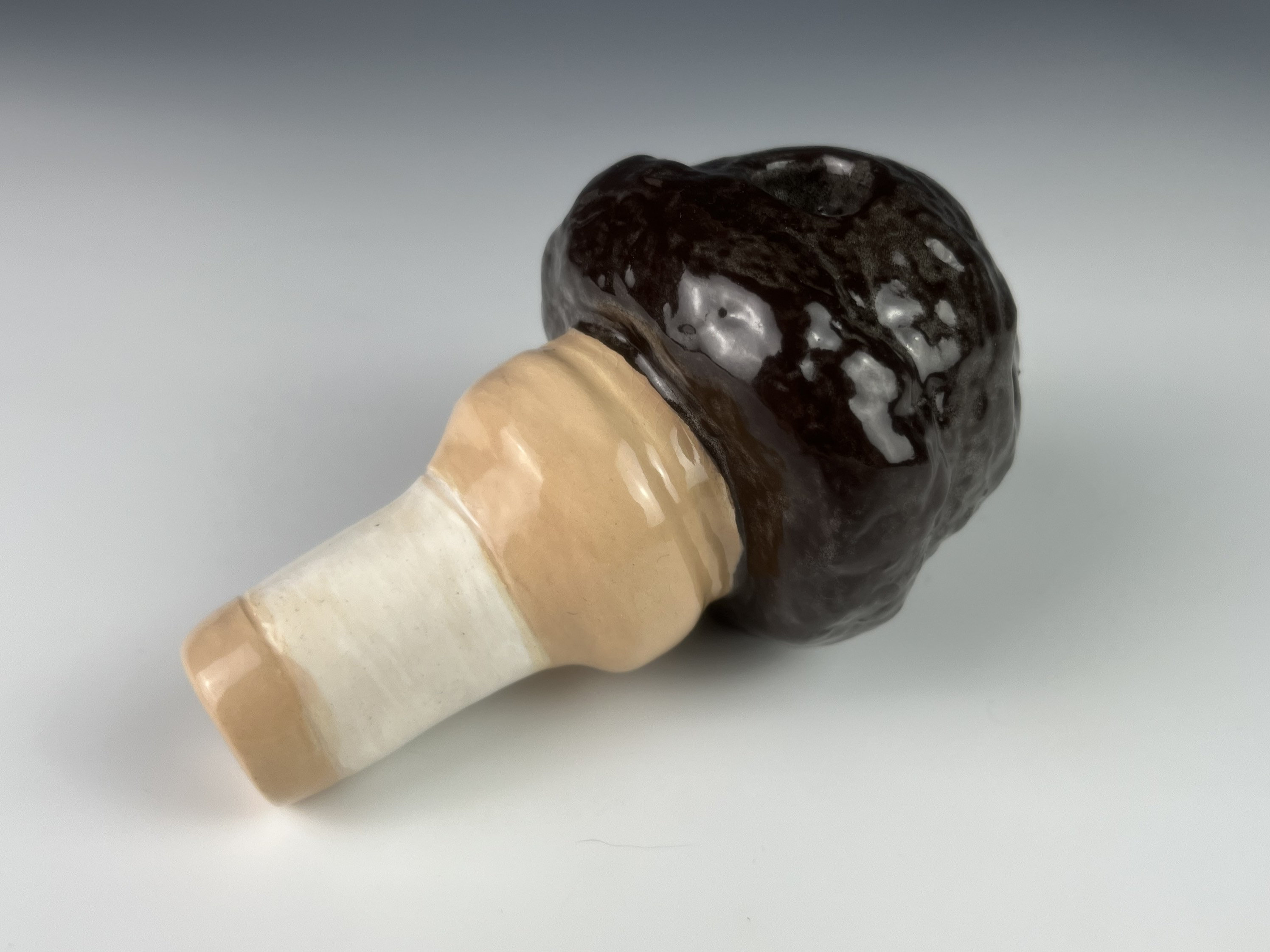 Chocolate Ice Cream Cone Pipe Handmade Ceramic Pipe - Etsy