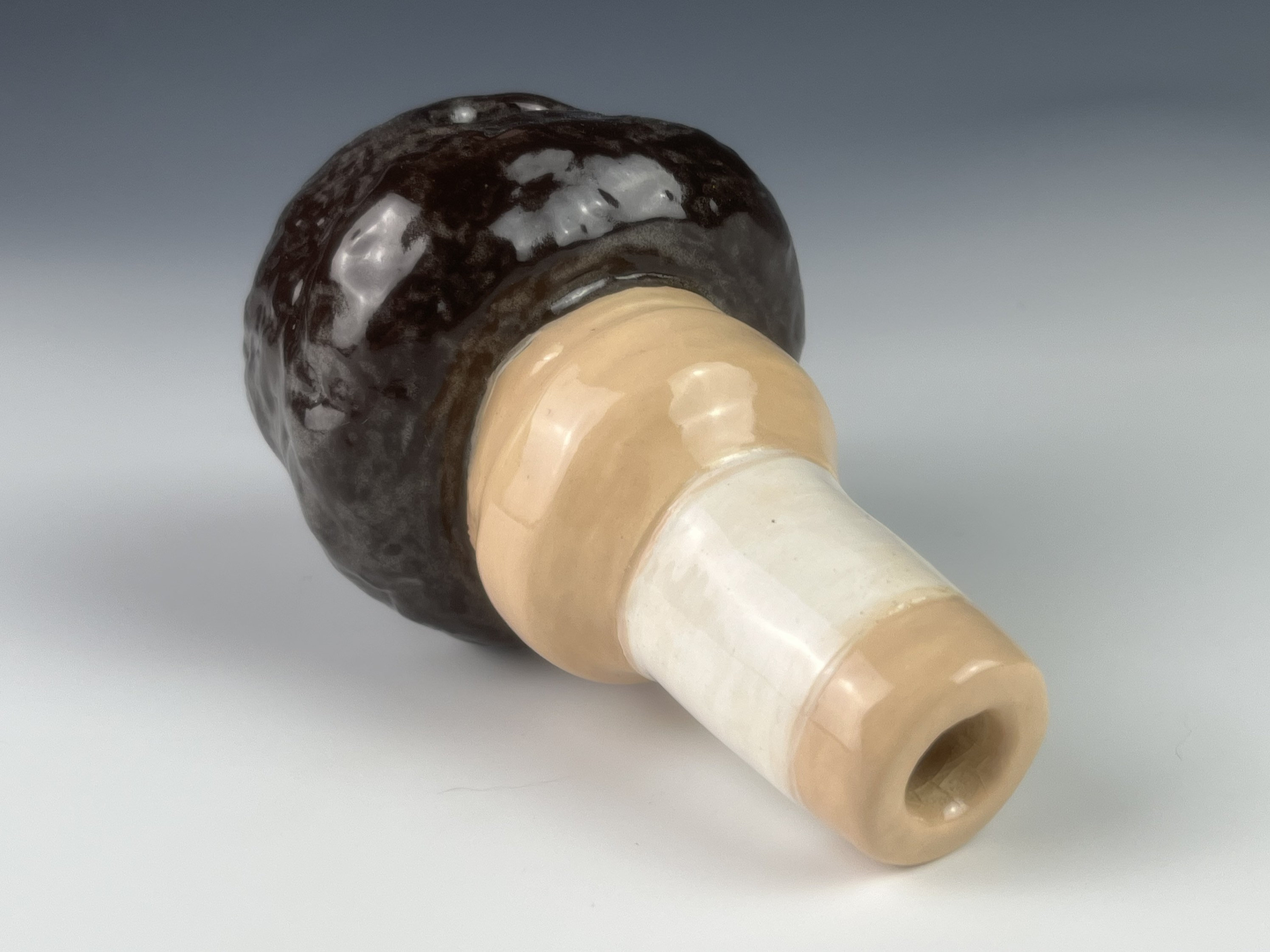 Chocolate Ice Cream Cone Pipe Handmade Ceramic Pipe - Etsy