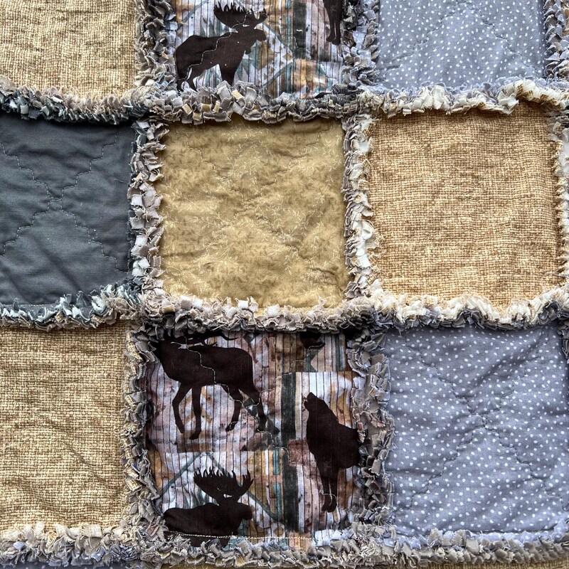 Animal Rag Quilt - Etsy