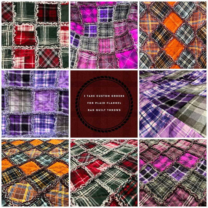 Flannel Quilt - Etsy