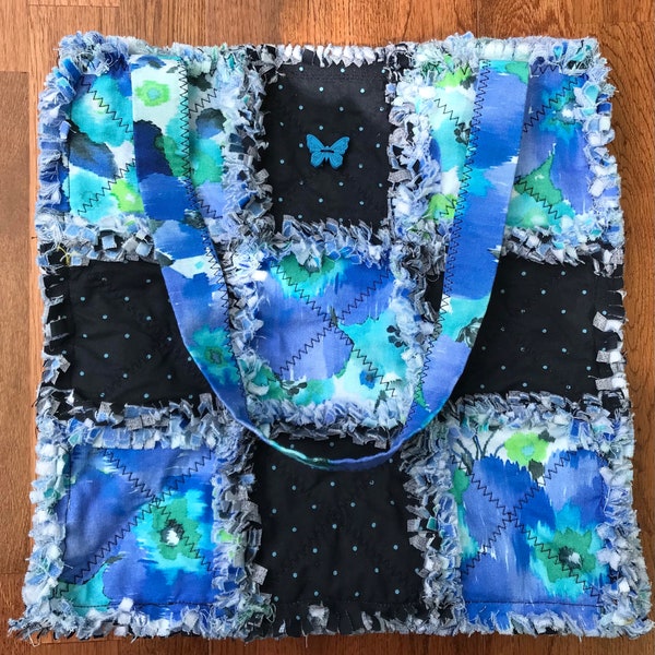 Butterfly Rag Quilt - Etsy