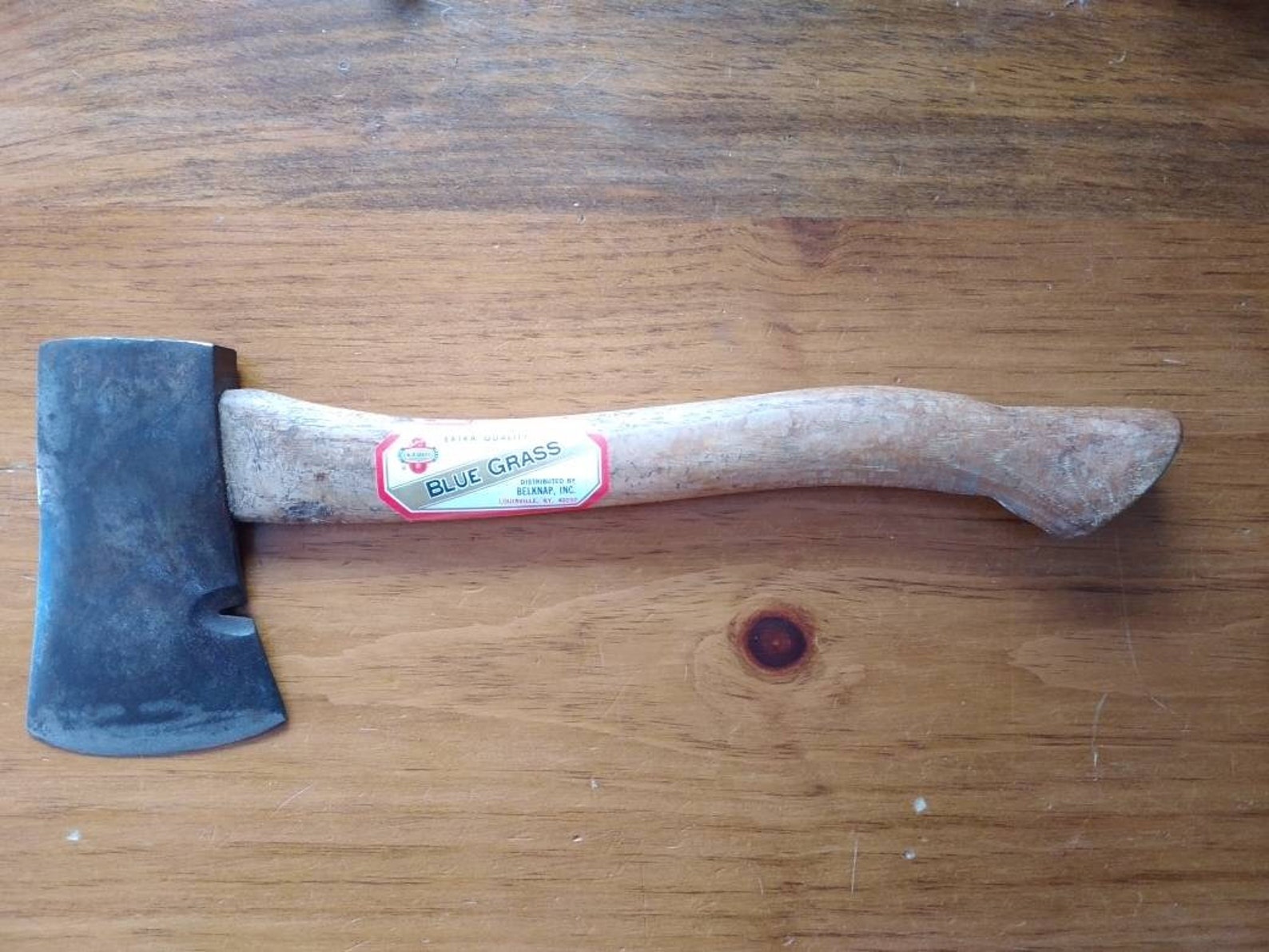 Embossed Belknap Bluegrass Hatchet. - Etsy