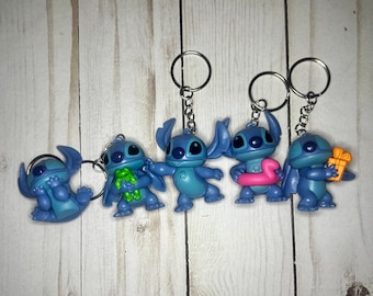 Stitch Keychain - Etsy