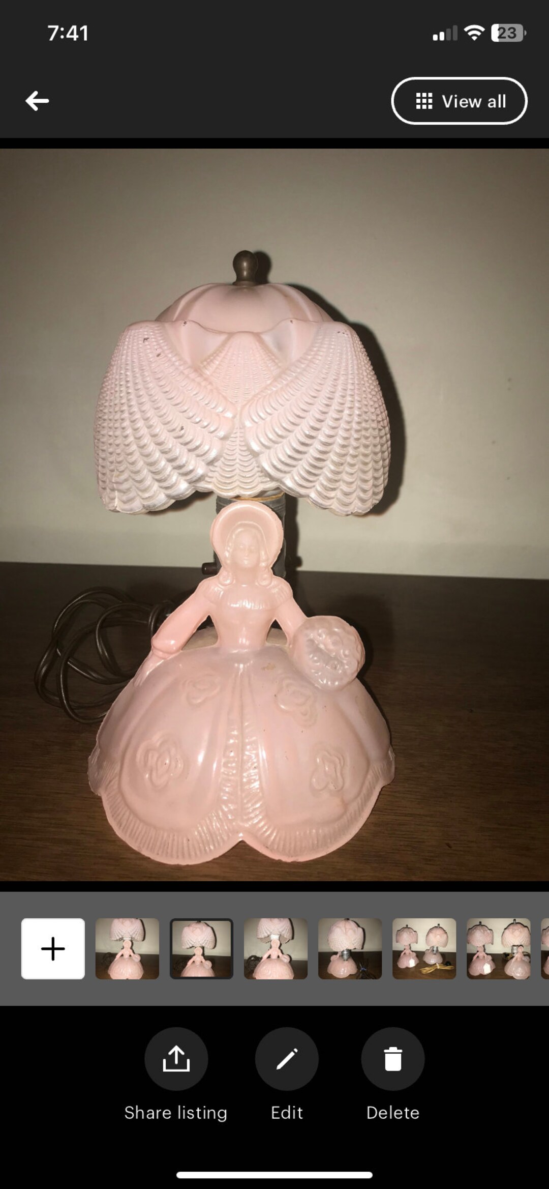 Pink Southern Bell Lady Lamp - Etsy