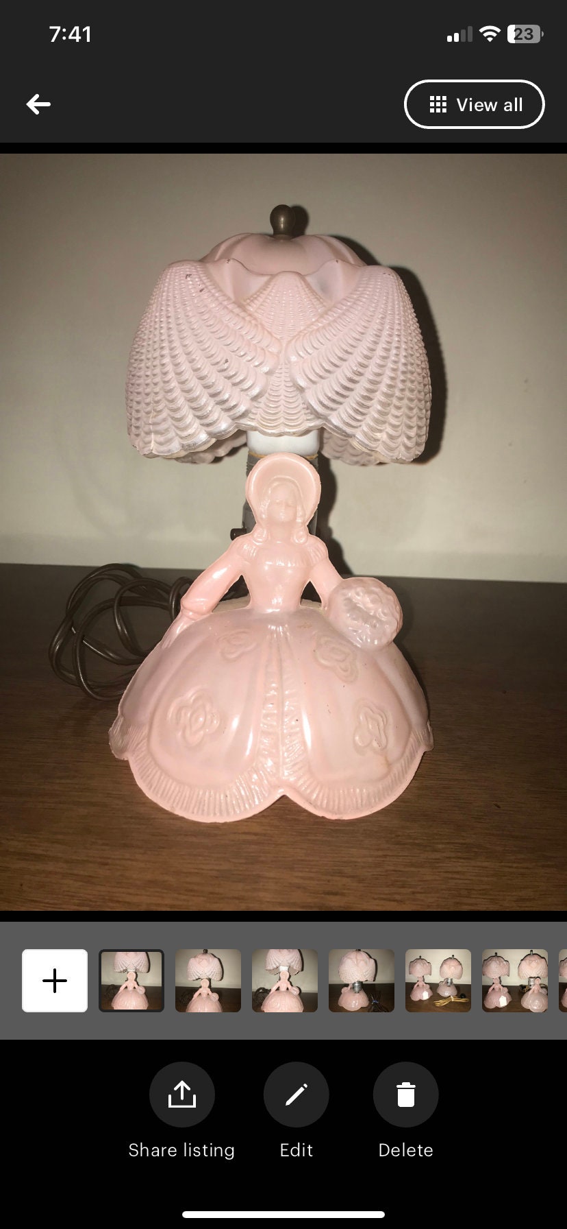 Pink Southern Bell Lady Lamp - Etsy