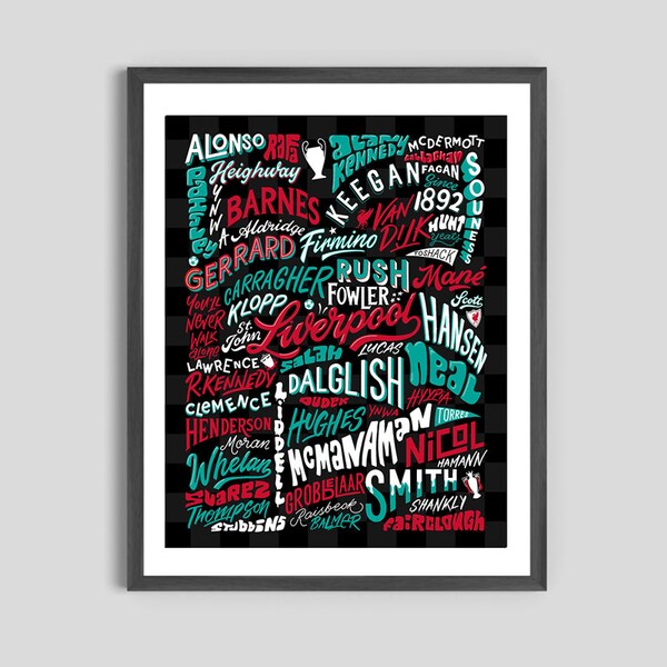 Liverpool Fc Poster Champions League - Etsy