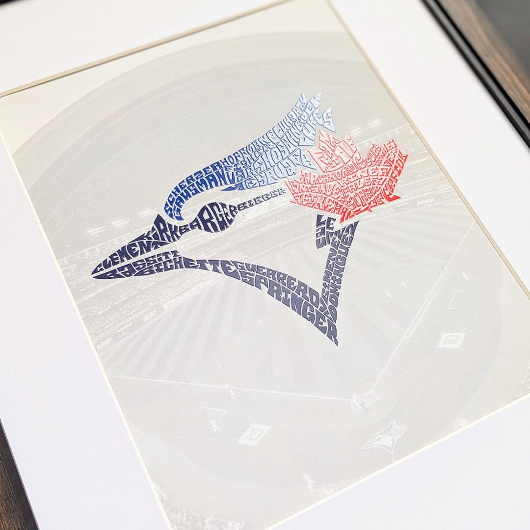 Toronto Blue Jays 2025 Poster - Vladimir Guerrero Jr Springer, Bo ...
