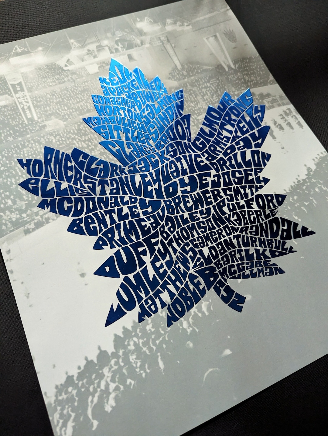 Toronto Maple Leafs Legends Past & Present Poster Toronto Maple Leafs ...