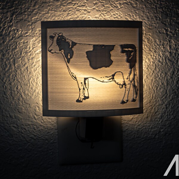 Cow Night Light - Etsy