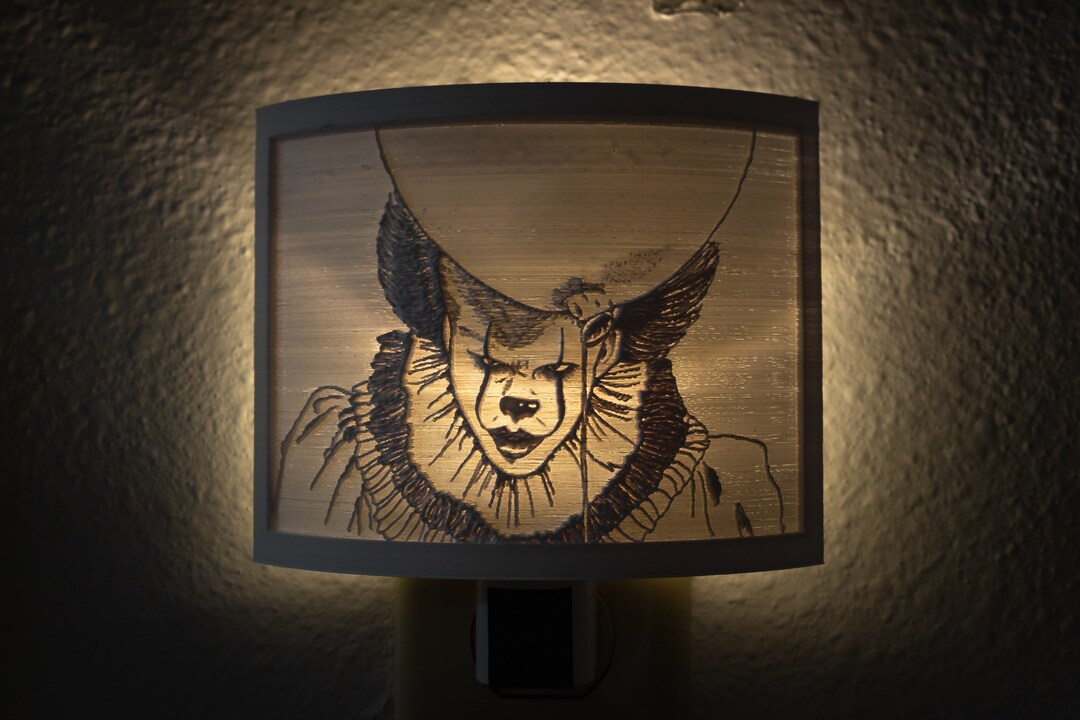 IT Nightlight L Plug in Nightlight Halloween Decor Horror Movie - Etsy
