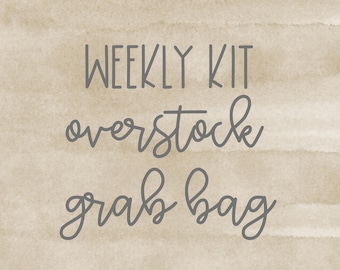 Grab Bag Stickers - Etsy