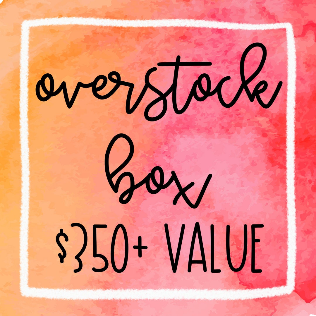 Overstock Box a Box Full of Stickers, Washi, Sticky Notes - Etsy