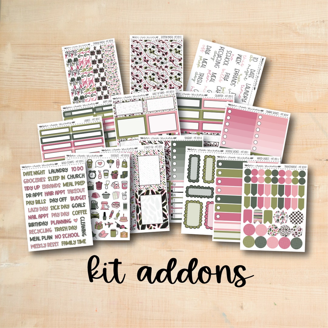 KIT-201 MODERN VINES Kit Addons - Etsy