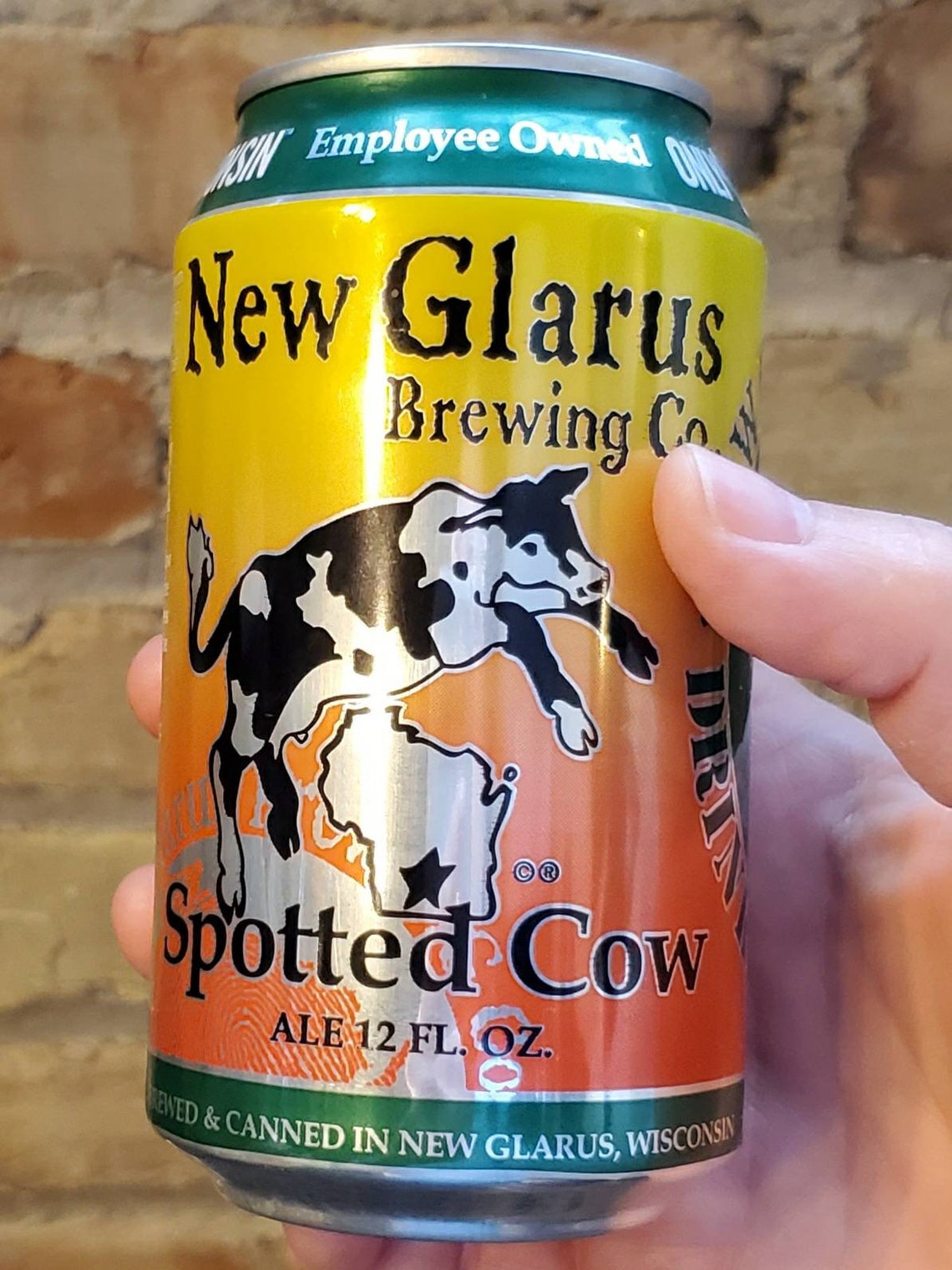 Spotted Cow New Glarus Brewing Wisconsin Beer-rings | Etsy
