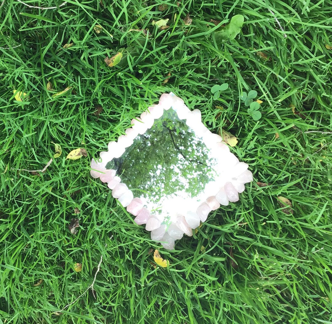 Rose Quartz Mirror - Etsy