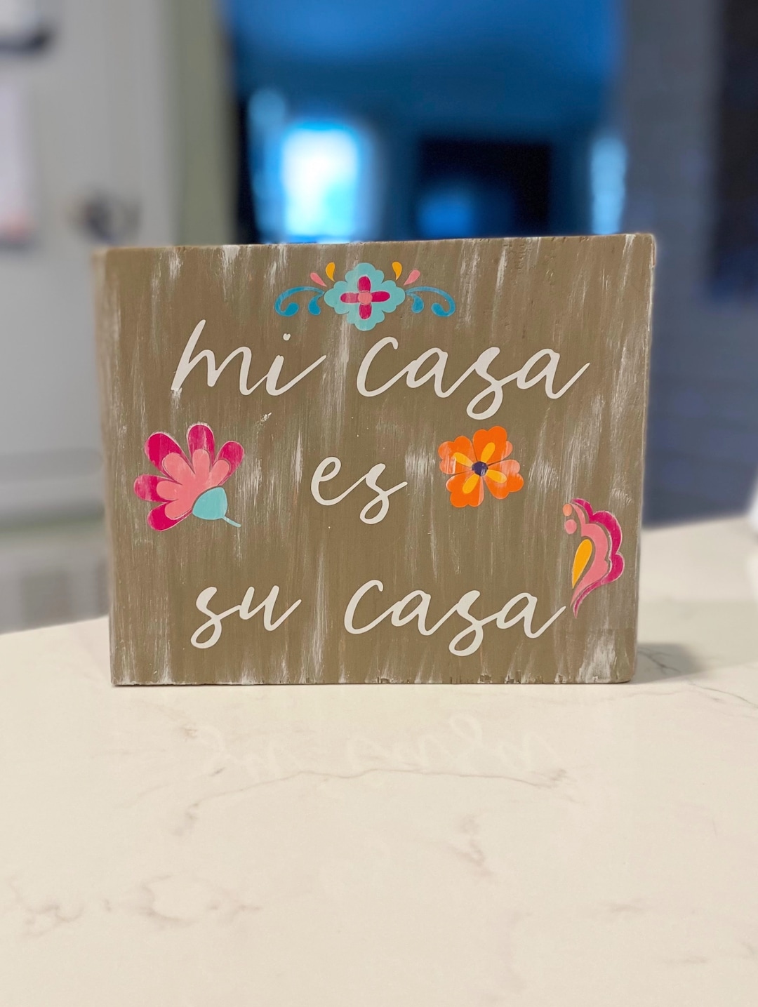 Mi Casa Es Su Casa | Spanish Sign | Guest Room | Welcome Sign | Home ...