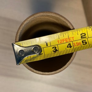 Craft Cardboard Tubes 12"l X 1.75"d: Strong Clean Rolls, Art Supply - Etsy