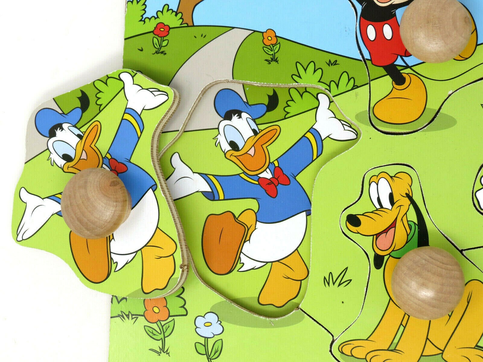 Melissa & Doug Alphabet Puzzle Disney Knob Puzzle Bag of 50 ABC Blocks ...